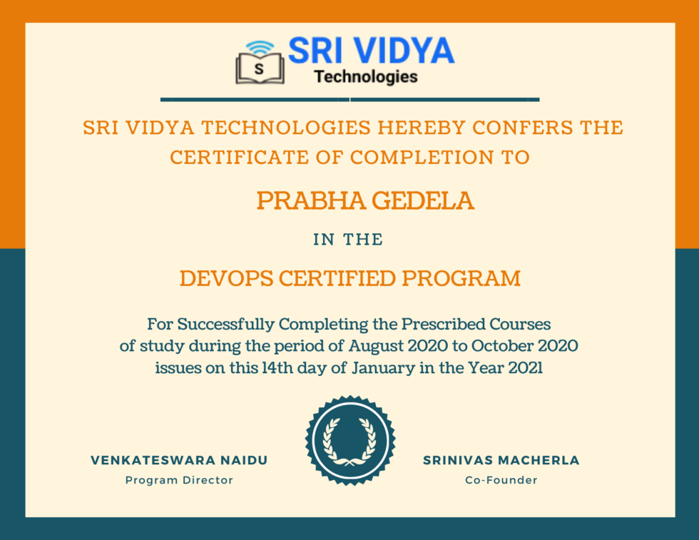 Devops Training in Hyderabad